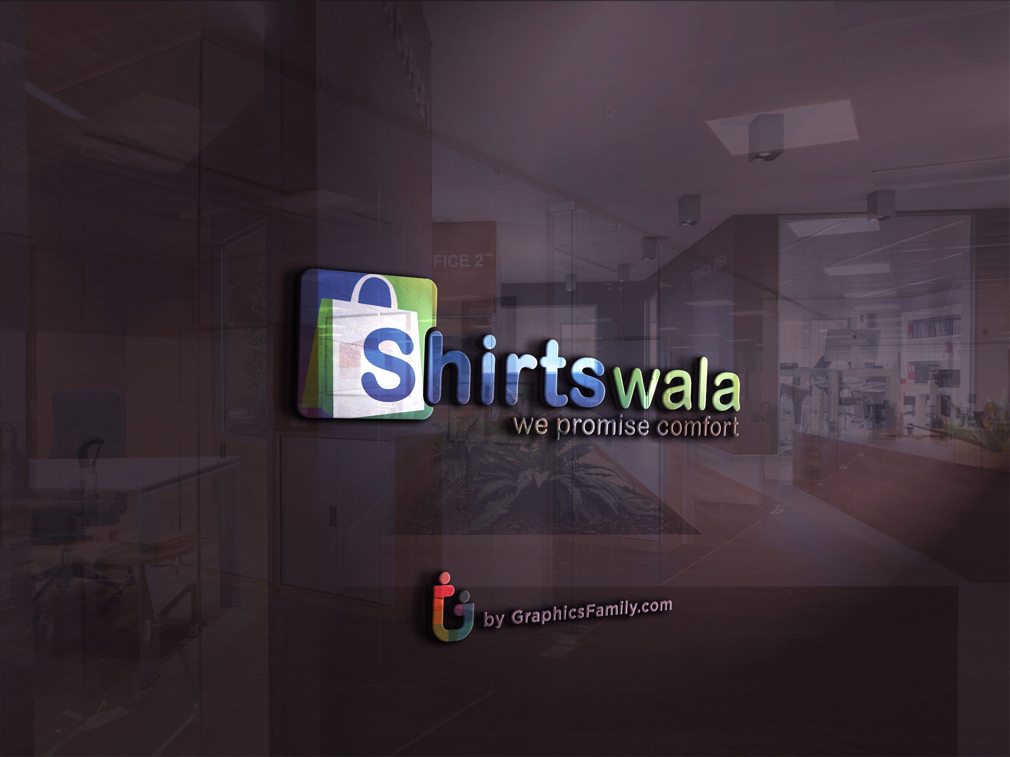 Outlet Shop Professional Logo Template – GraphicsFamily