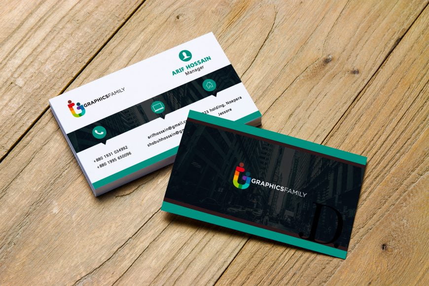 Global Business Card Design – GraphicsFamily