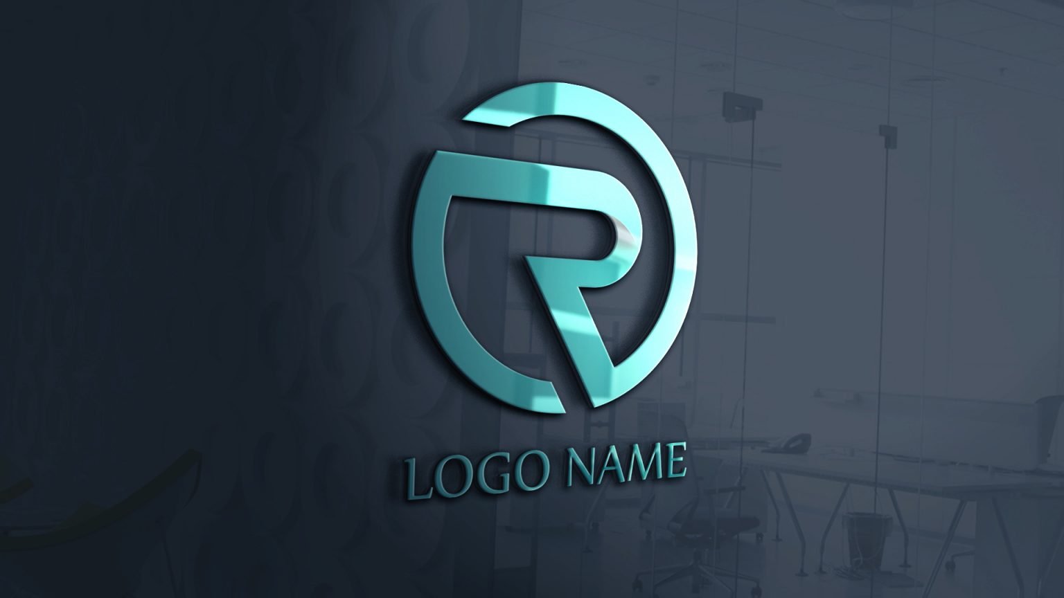 R Abstract Logo – GraphicsFamily