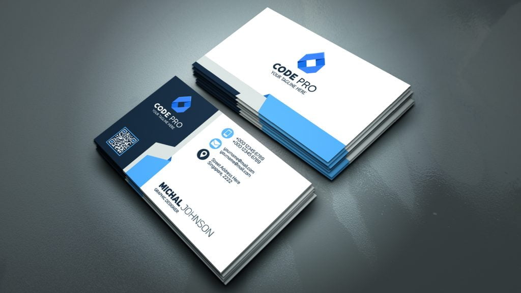 Web Programmer Business Card Design .PSD – GraphicsFamily