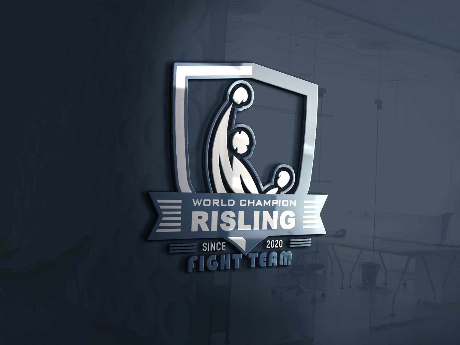 Wrestling Team Logo Design – GraphicsFamily