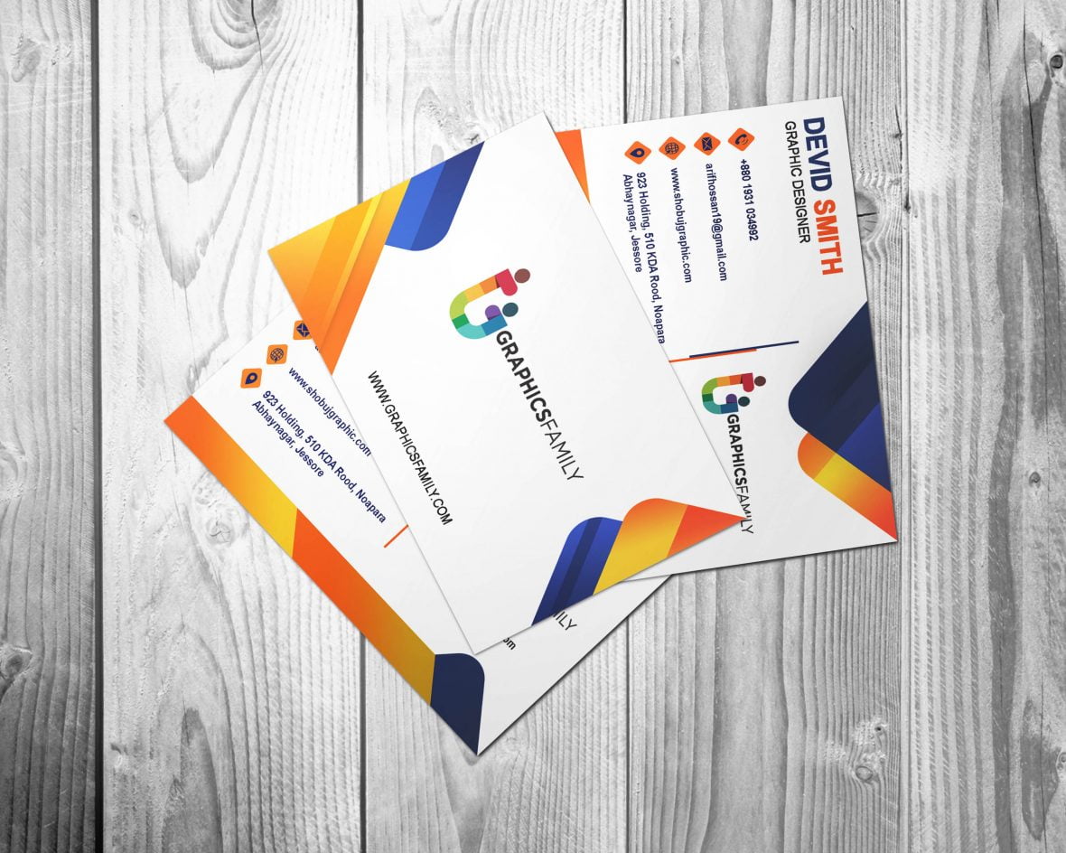 🧑🏼‍💼 Account Executive Business Card Design – GraphicsFamily