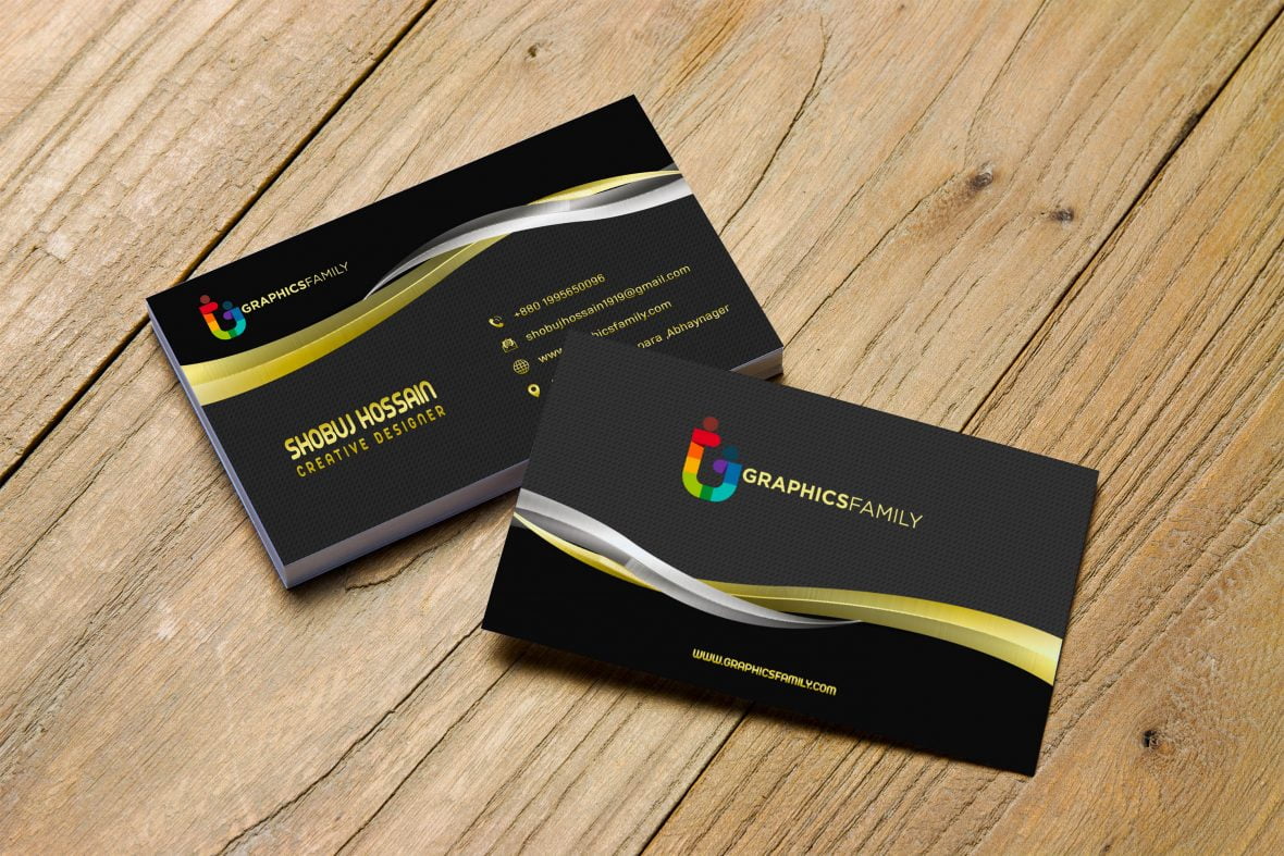 Equity Research Analyst Business Card Design – GraphicsFamily