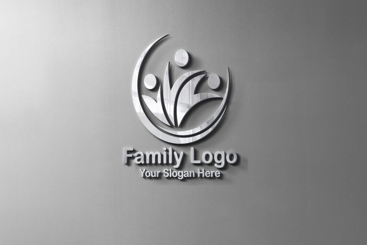 Free Family Logo Vector – GraphicsFamily