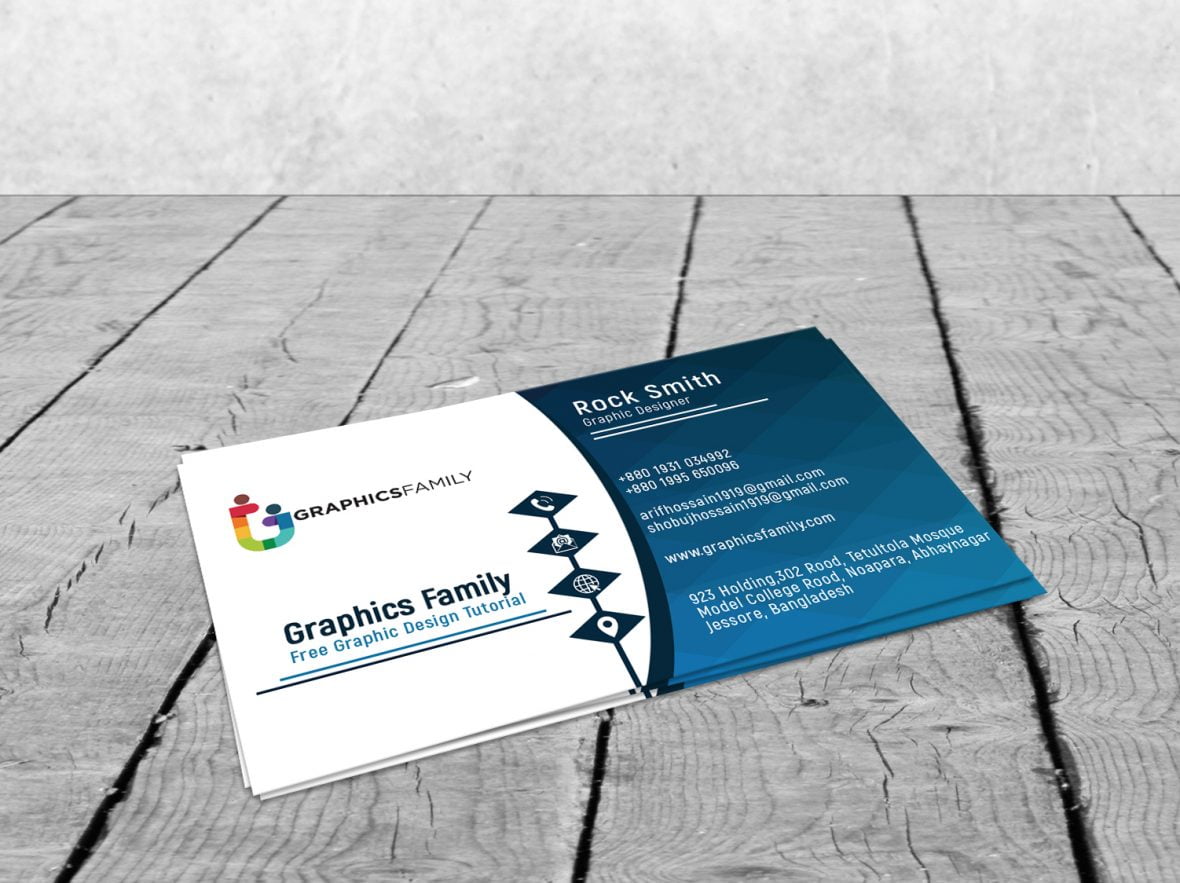 Financial Advisor Business Card Template – GraphicsFamily