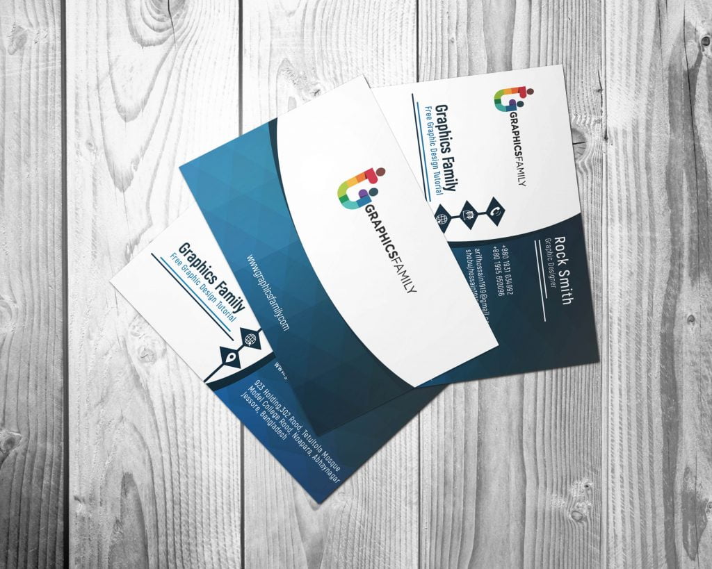 Financial Advisor Business Card Template – GraphicsFamily