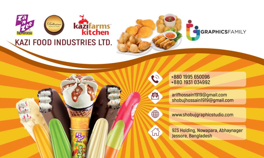 Food&Sweets Business Card Template – GraphicsFamily