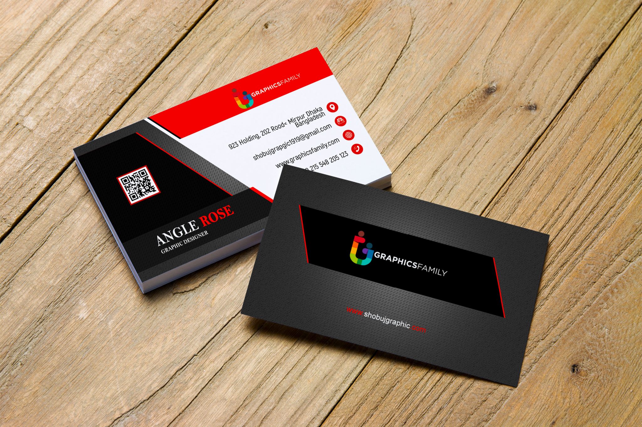 Commercial Banker Business Card Design – GraphicsFamily