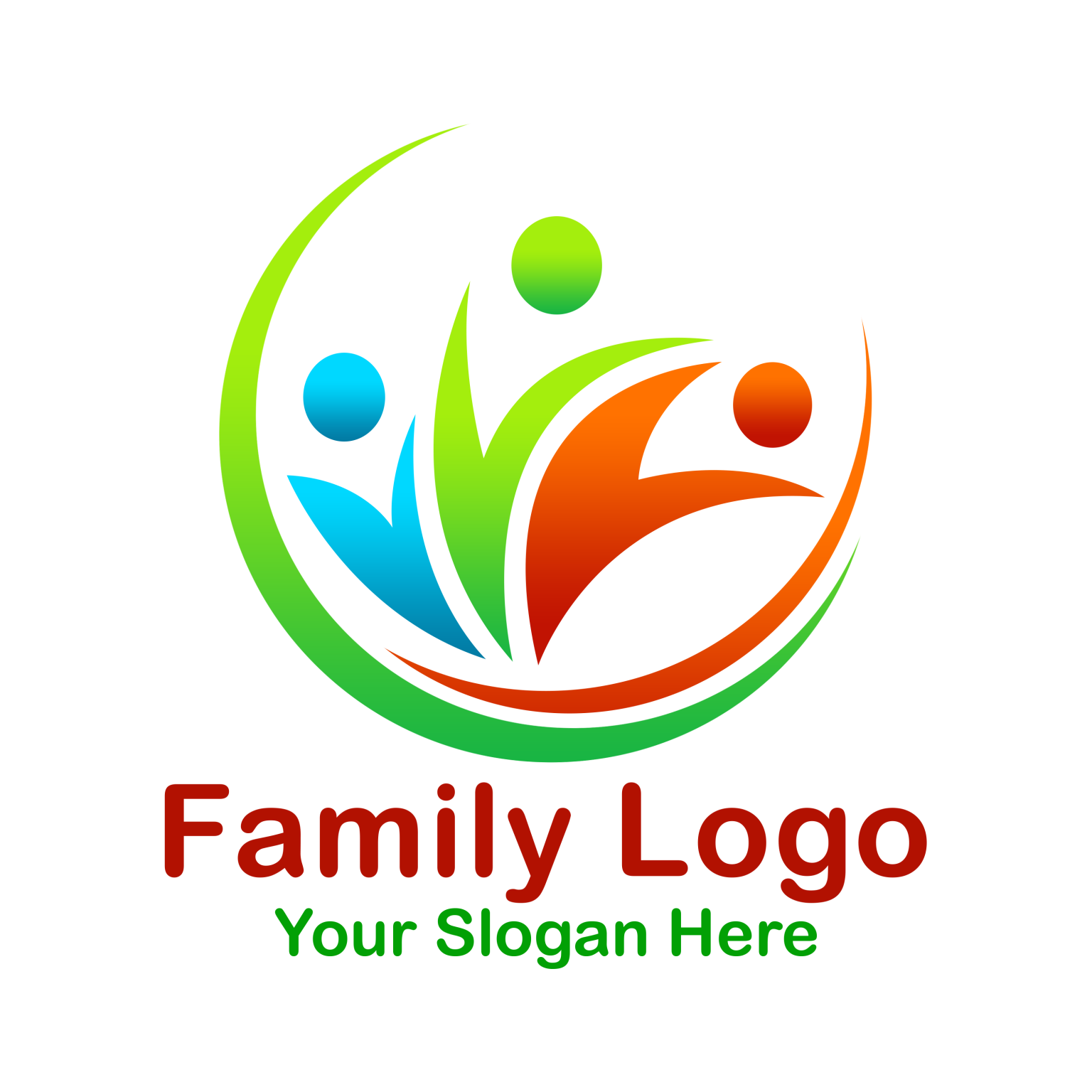 Free Family Logo Vector – GraphicsFamily