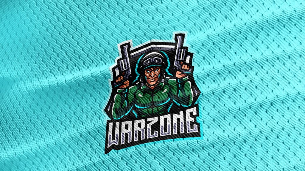 Free Warzone Gaming Mascot Logo – GraphicsFamily