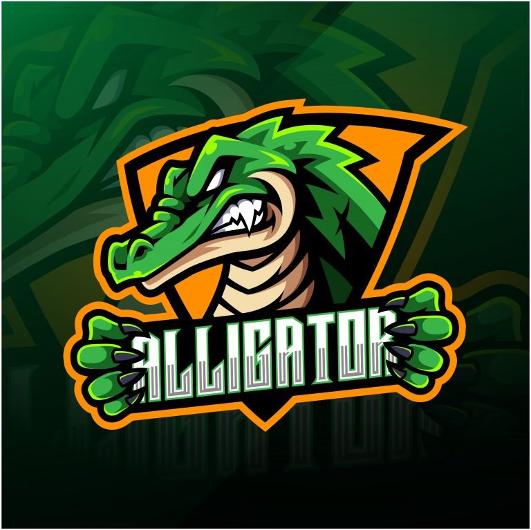 Free Alligator Logo Mascot – GraphicsFamily