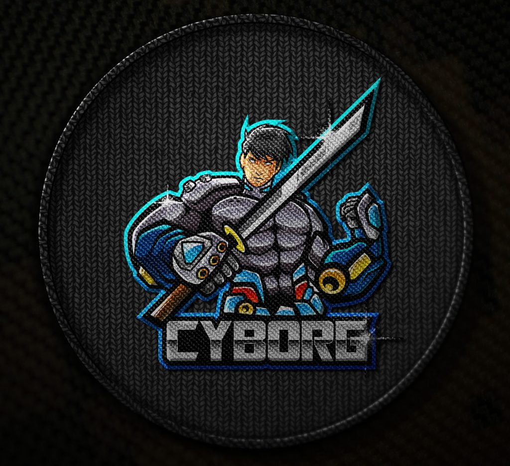 Free Cyborg Logo Mascot – GraphicsFamily