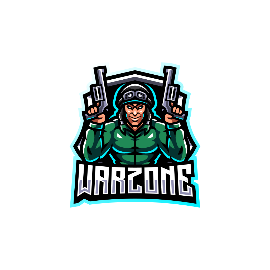 Free Warzone Gaming Mascot Logo – GraphicsFamily