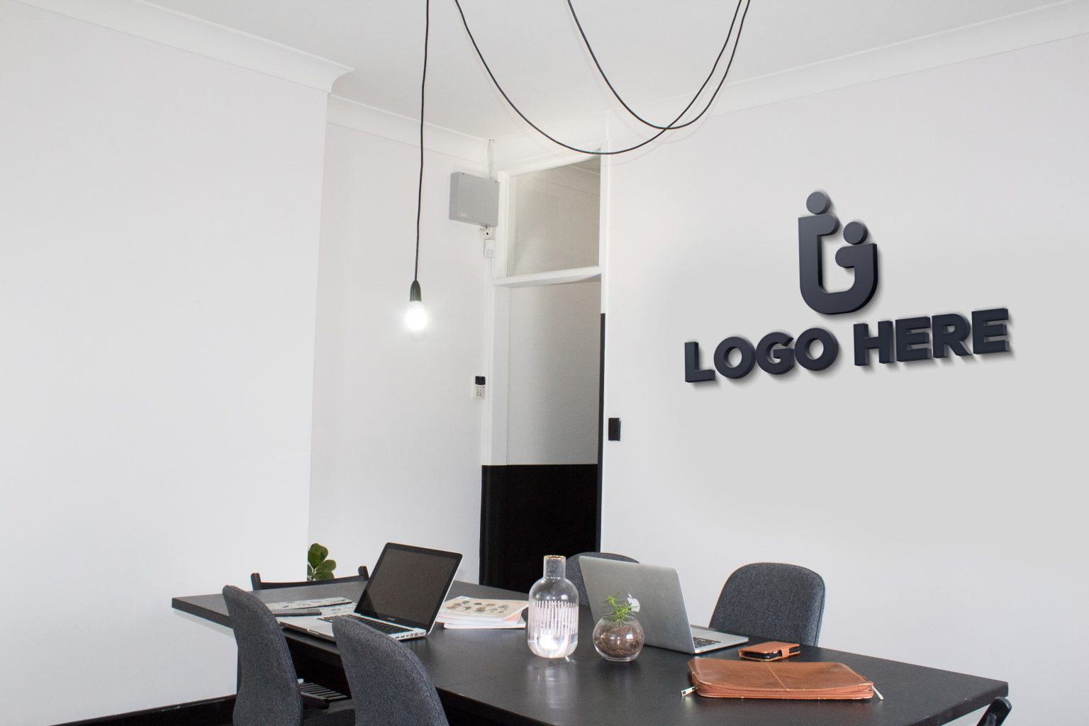 8 Free Office Branding Logo Mockups – GraphicsFamily