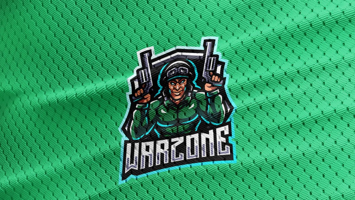 Free Warzone Gaming Mascot Logo – GraphicsFamily