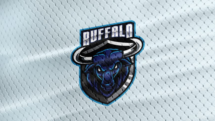 Free Buffalo Mascot Logo – GraphicsFamily