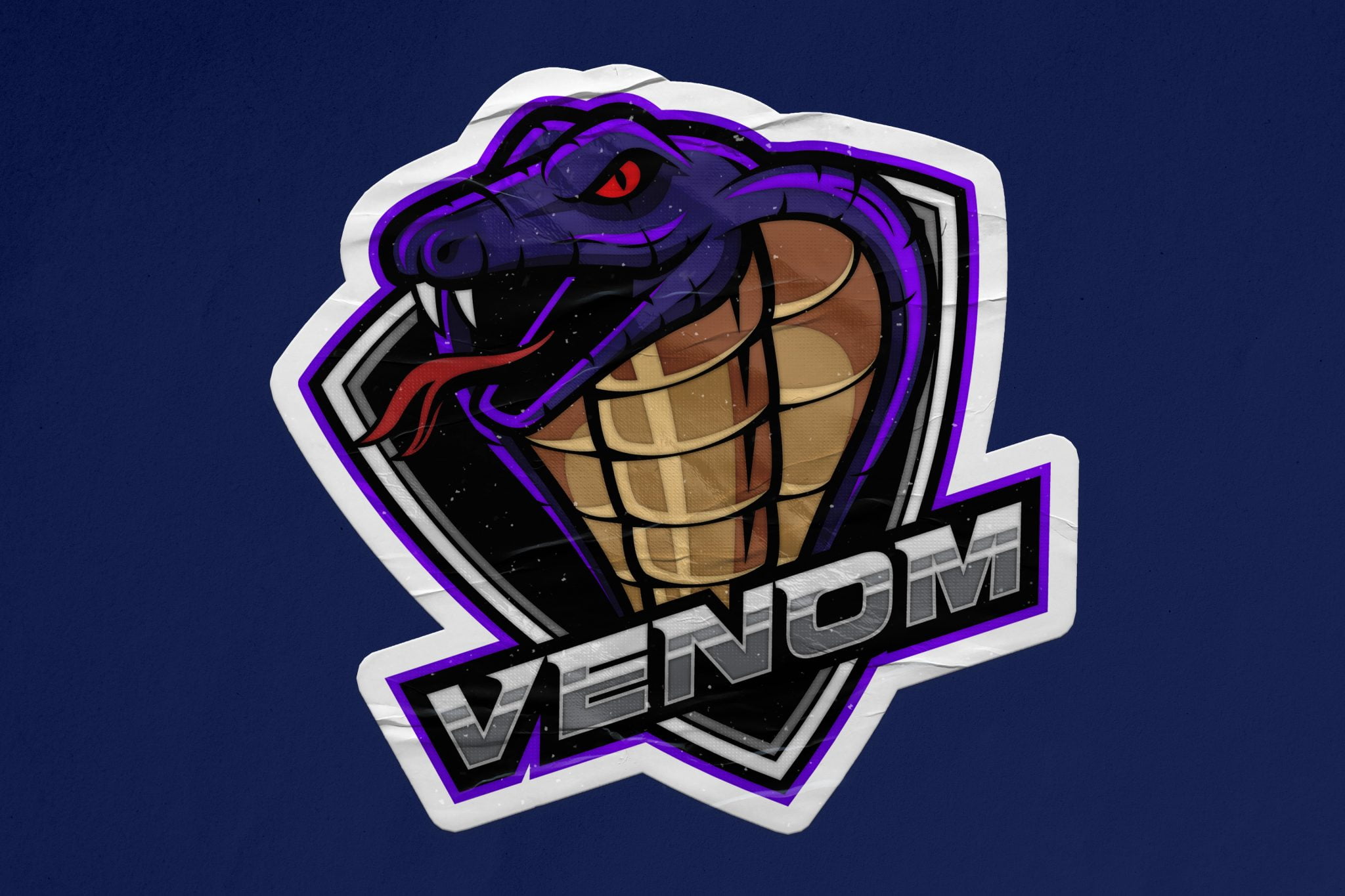 Free Sticker Logo Mockup – GraphicsFamily