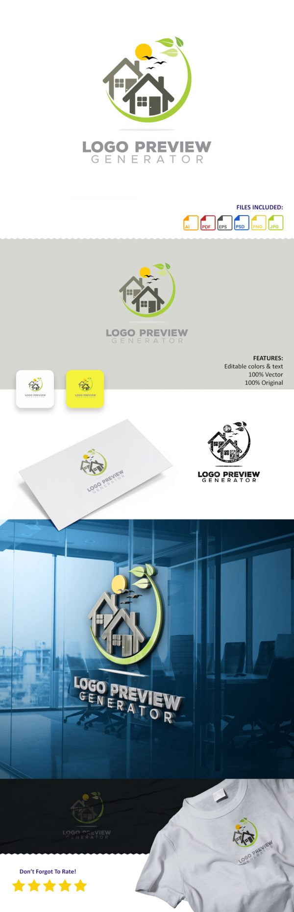 Logo Preview Image Generator – GraphicsFamily
