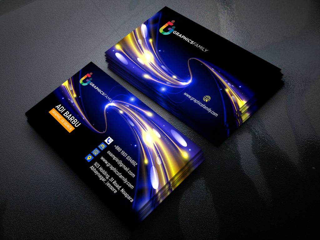 Futuristic Business Card Design – GraphicsFamily Futuristic Business Card Design – GraphicsFamily