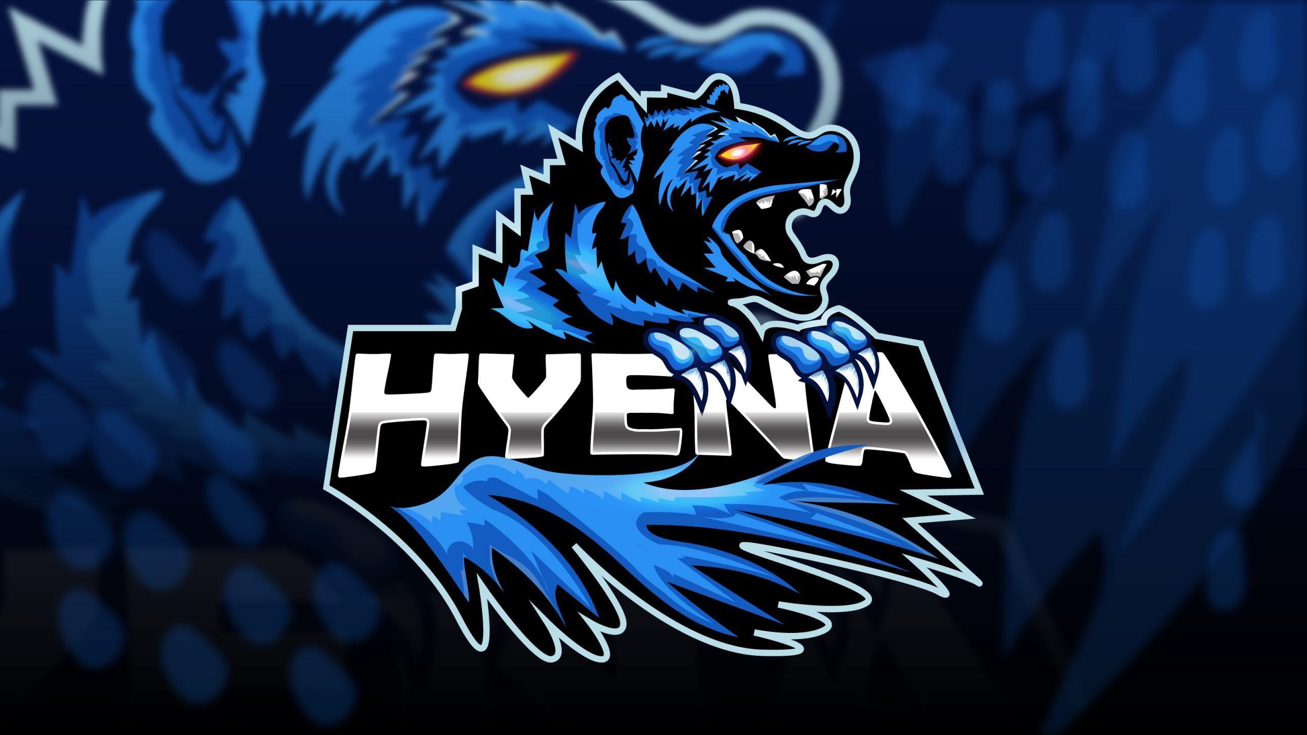 Hyena Mascot Logo – GraphicsFamily