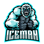 Iceman Mascot Logo – GraphicsFamily