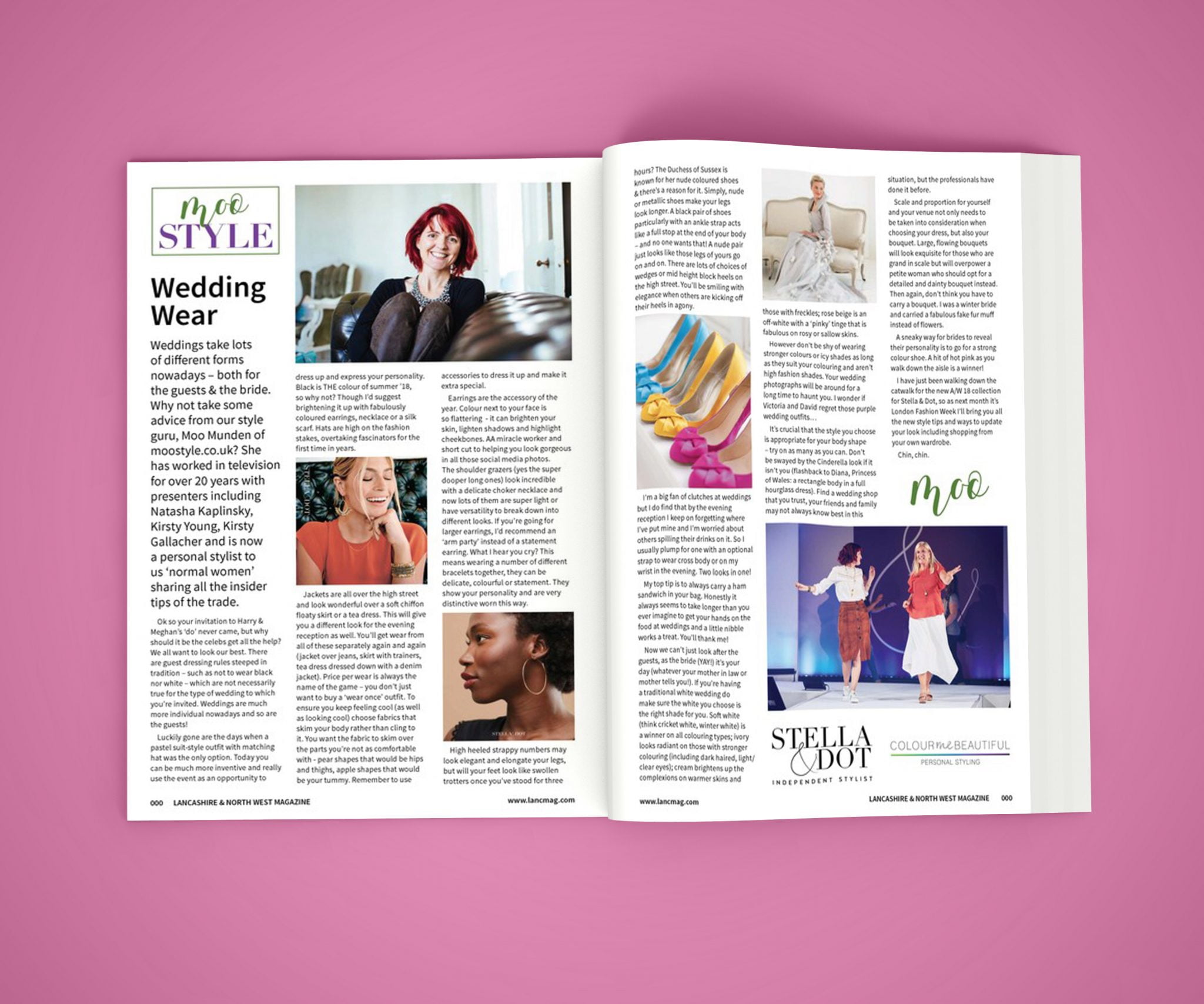 Opened Magazine Mockup – GraphicsFamily