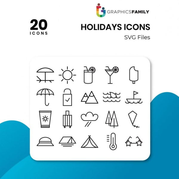 Free Holiday Icons – GraphicsFamily