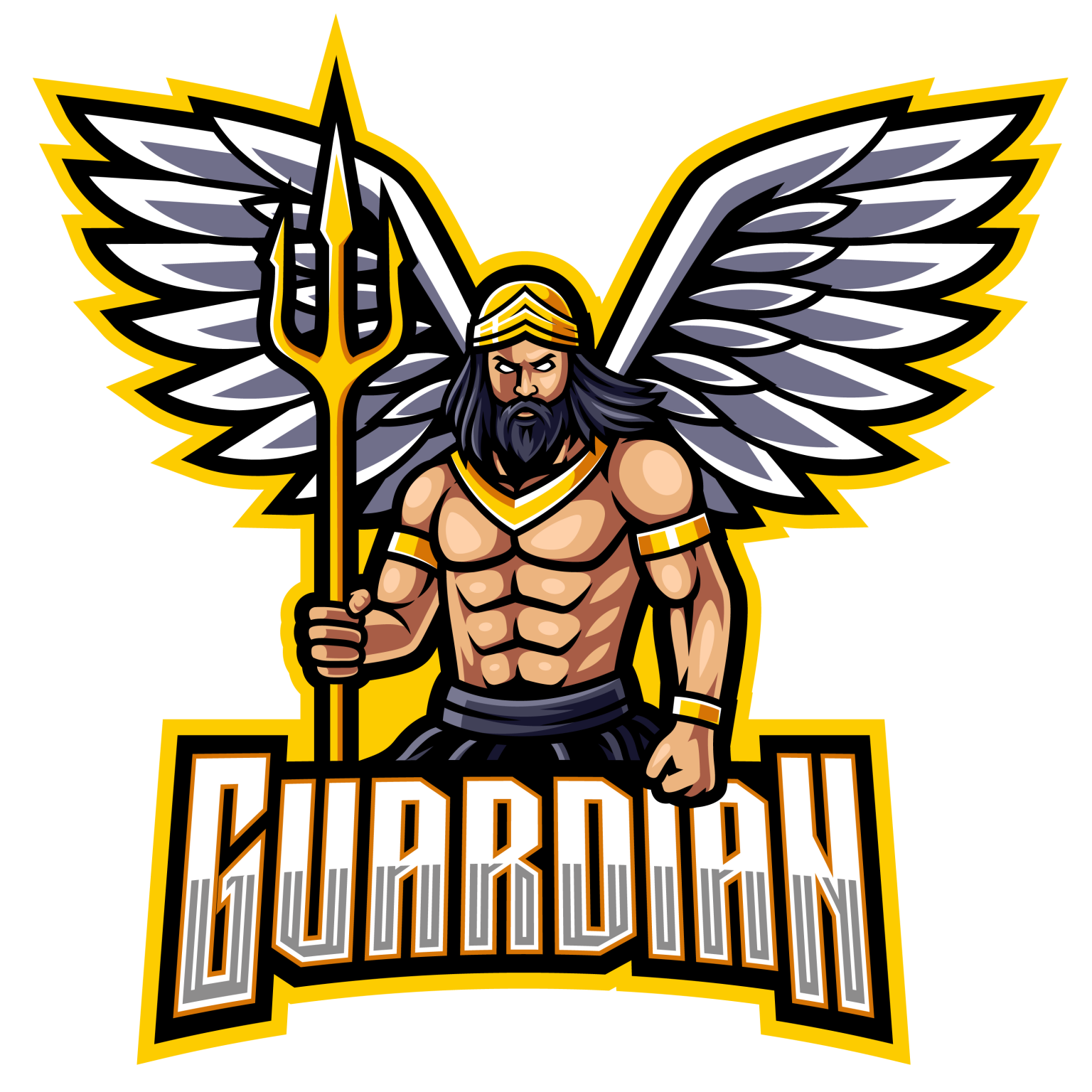 Guardians Esports Gaming Clan Mascot Logo – GraphicsFamily
