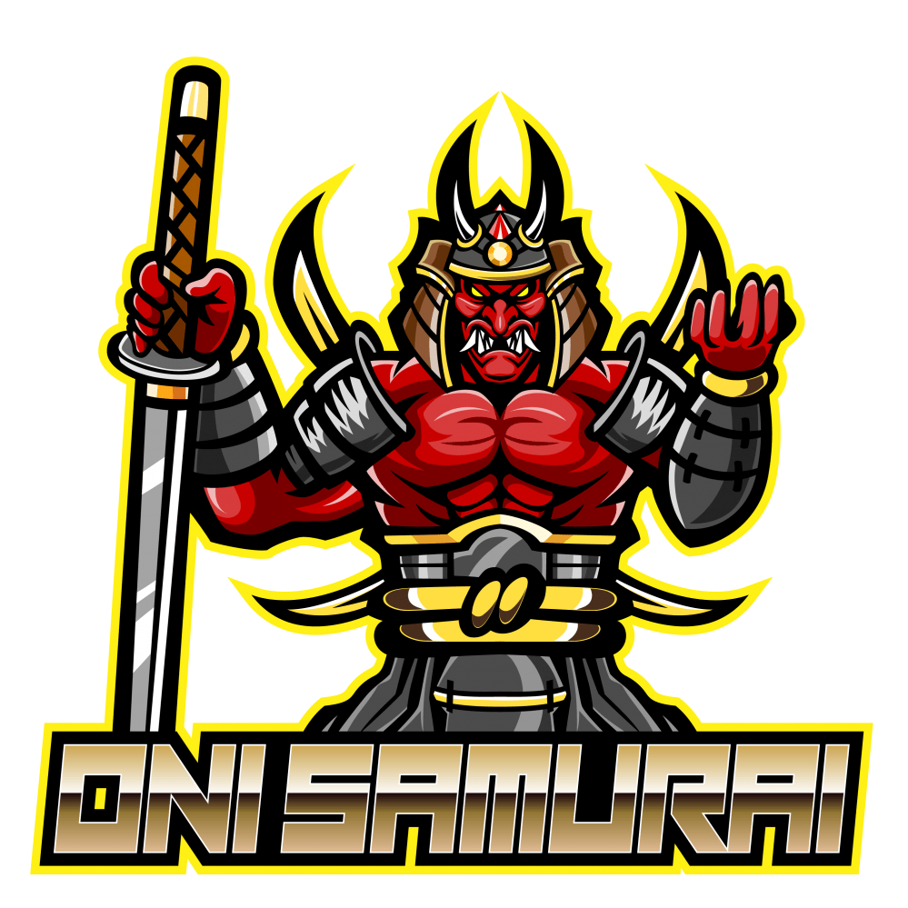 Free Samurai Esports Mascot Logo – GraphicsFamily
