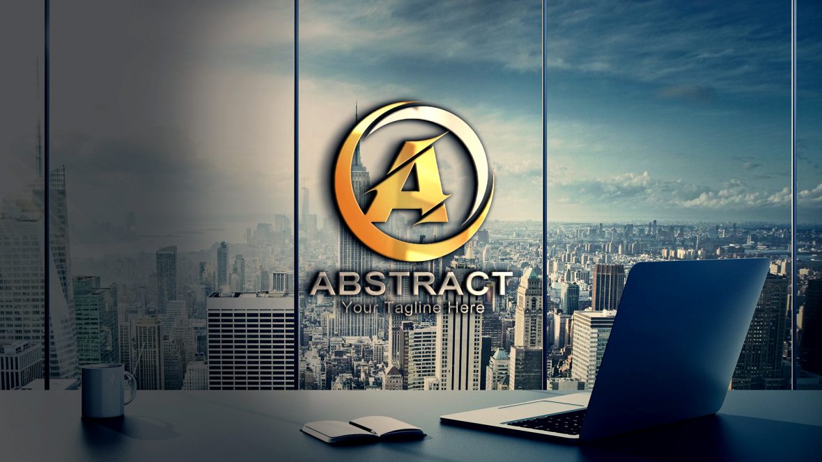 Abstract Letter A Logo Design Free PSD – GraphicsFamily