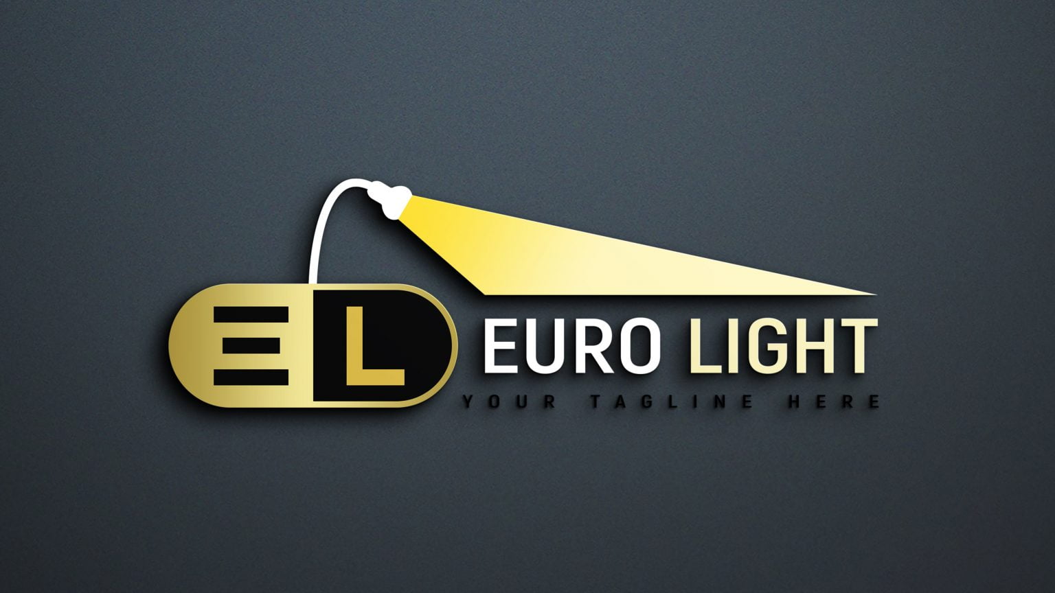 Free Creative Lights Logo Design PSD – GraphicsFamily