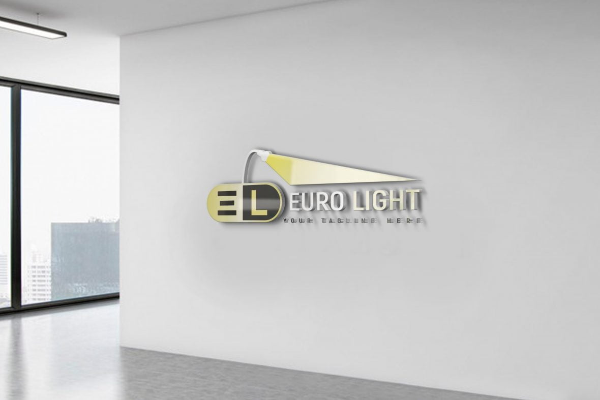 Free Creative Lights Logo Design PSD – GraphicsFamily