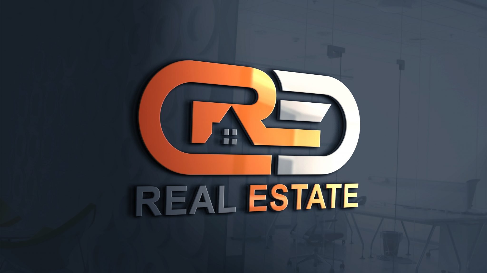 Modern Real Estate Company Logo Design PSD – GraphicsFamily