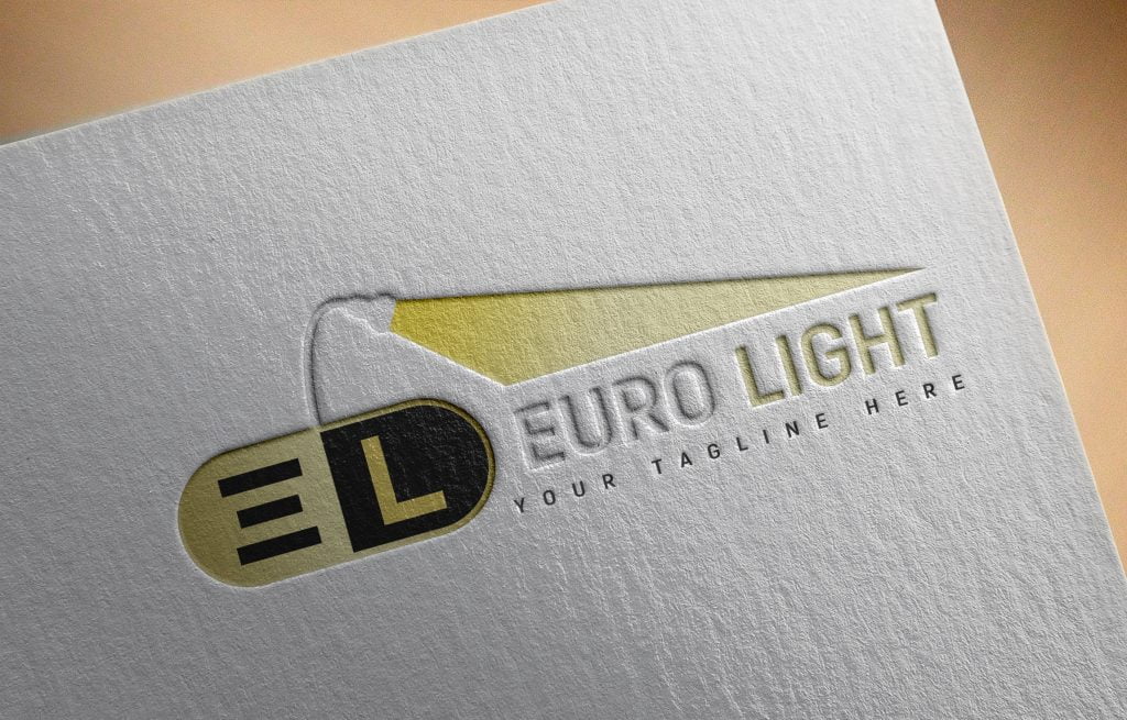 Free Creative Lights Logo Design PSD – GraphicsFamily