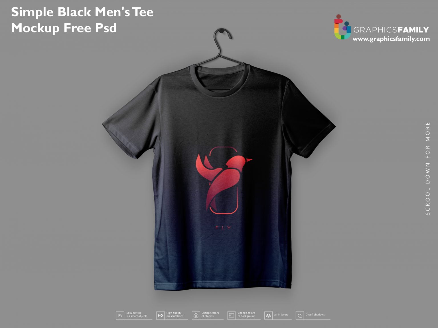 12+ Best Free T-shirt PSD Templates To Download - GraphicsFamily