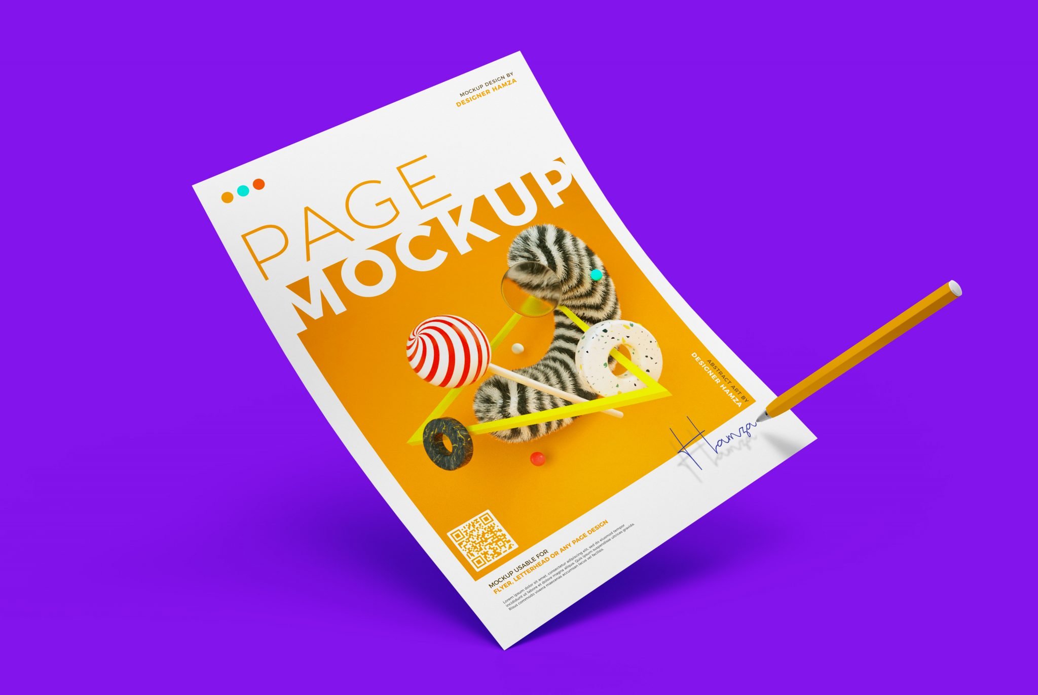 Designer Hamza Portfolio – GraphicsFamily