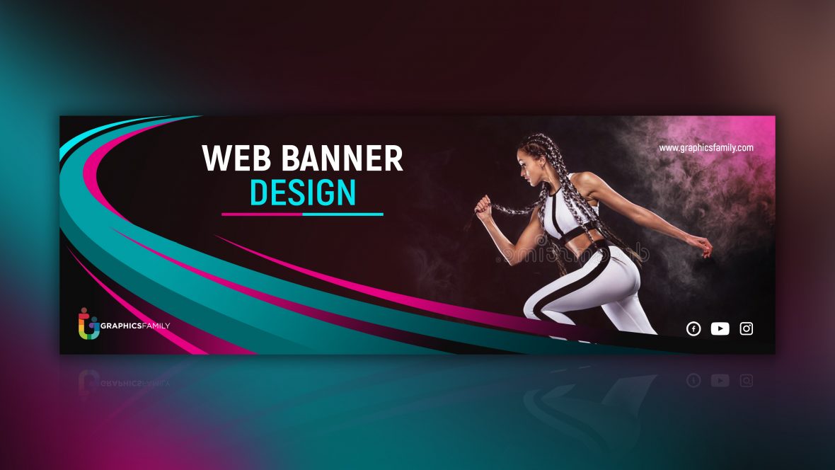 Sports Style Banner Design Free PSD GraphicsFamily