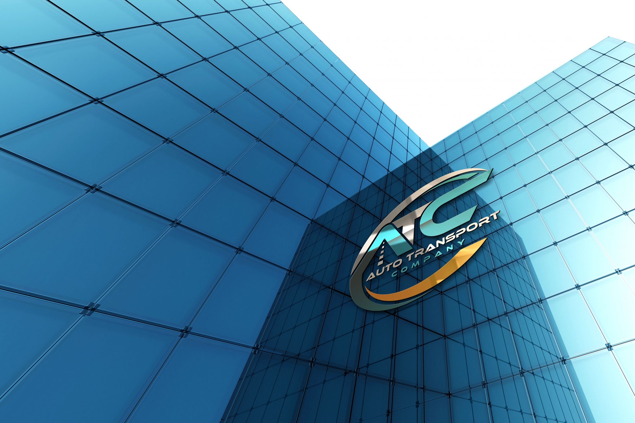Transport Company Logo Design PSD – GraphicsFamily