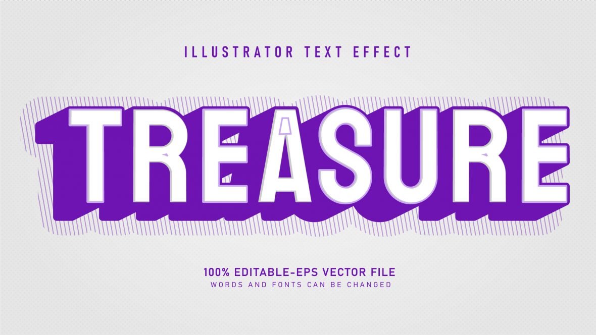 🐉 Cool Retro Text Effect – GraphicsFamily