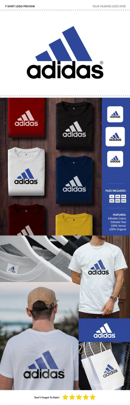 Tshirt Logo Preview Mockup Free PSD – GraphicsFamily