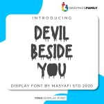 Devil Beside You Font – GraphicsFamily
