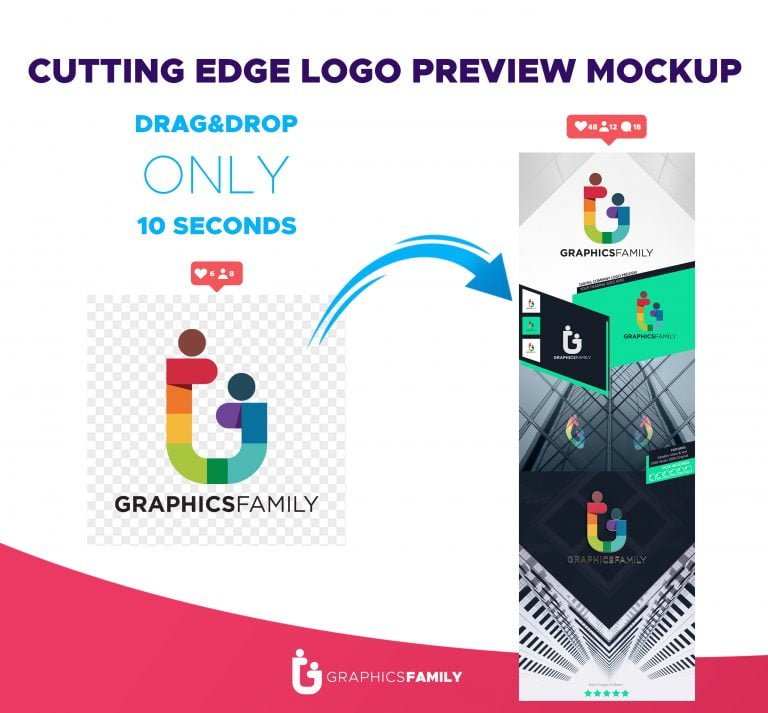 28+ Free Logo Mockup Generator Templates – GraphicsFamily