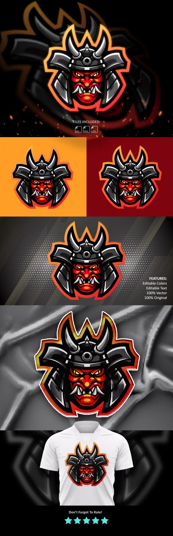 Ogre Warrior Mascot Logo – GraphicsFamily