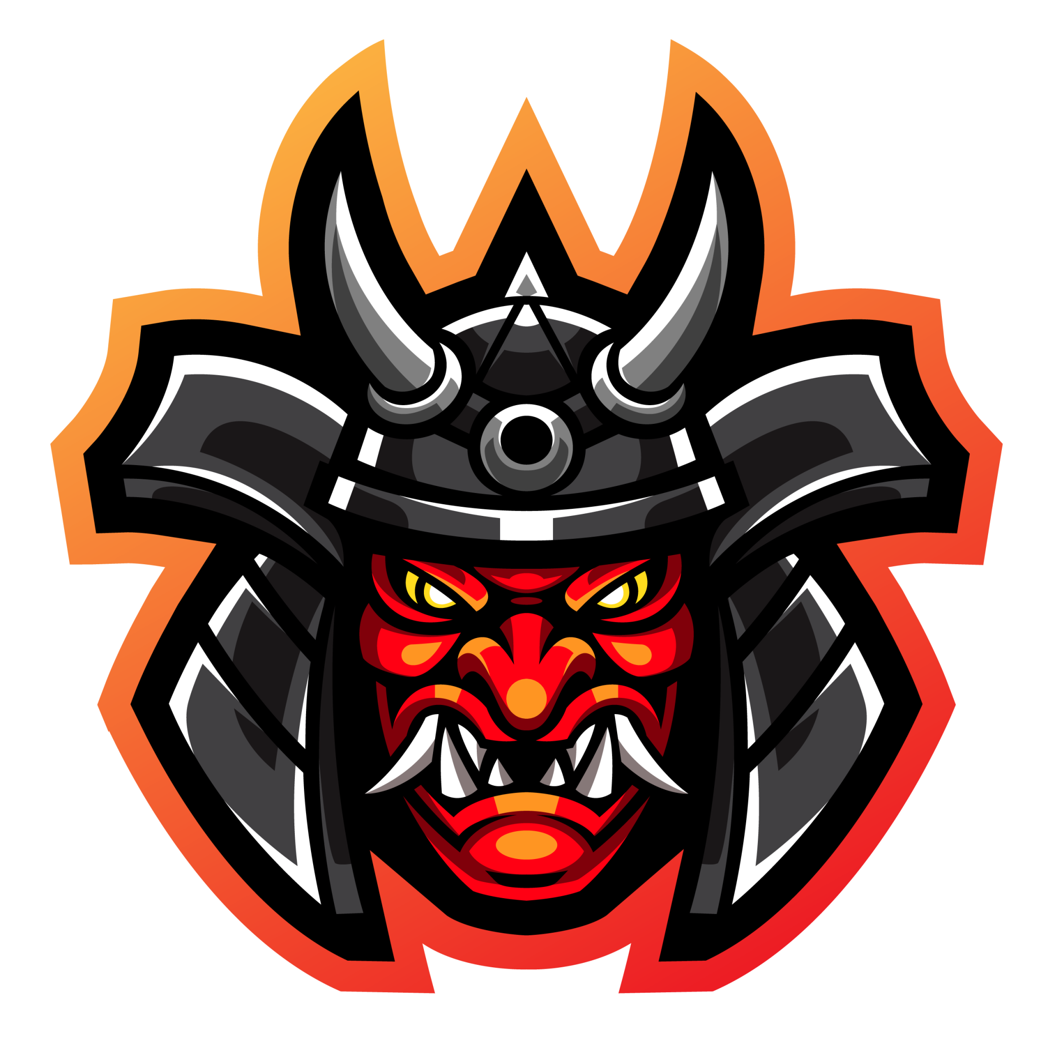 Ogre Warrior Mascot Logo – GraphicsFamily