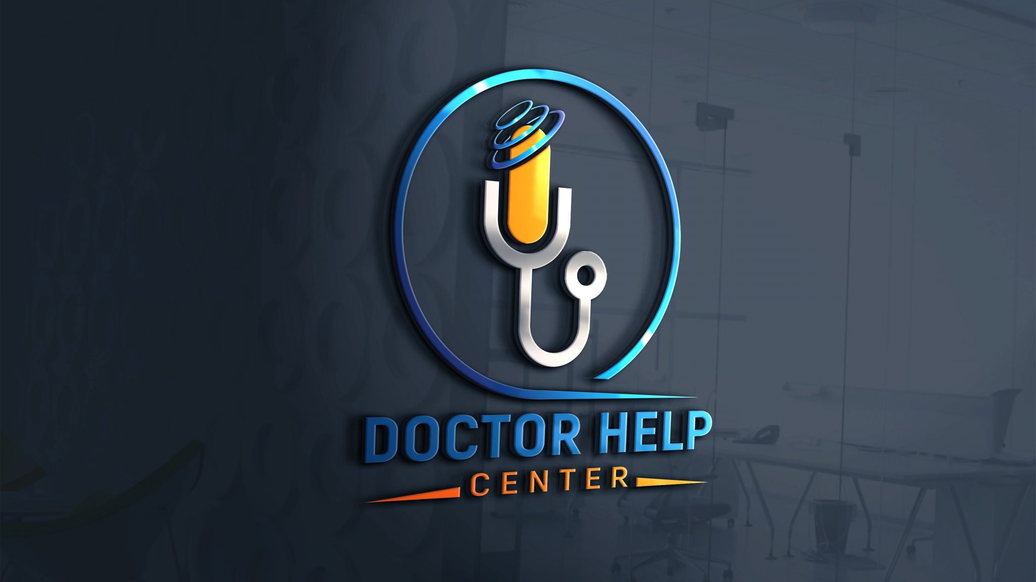 Doctor Help Center Logo Design – GraphicsFamily