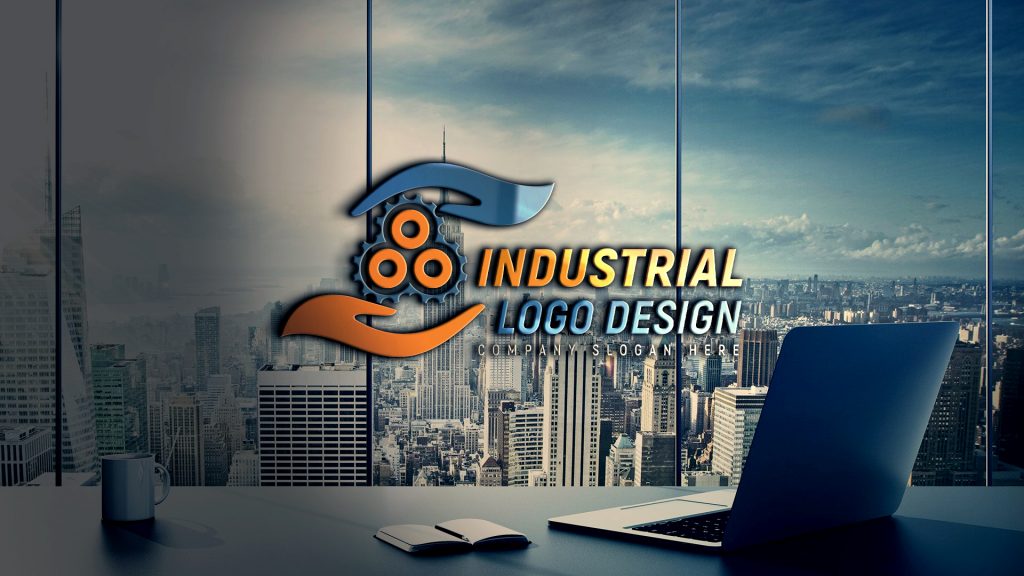 Editable Industrial Logo Design – GraphicsFamily
