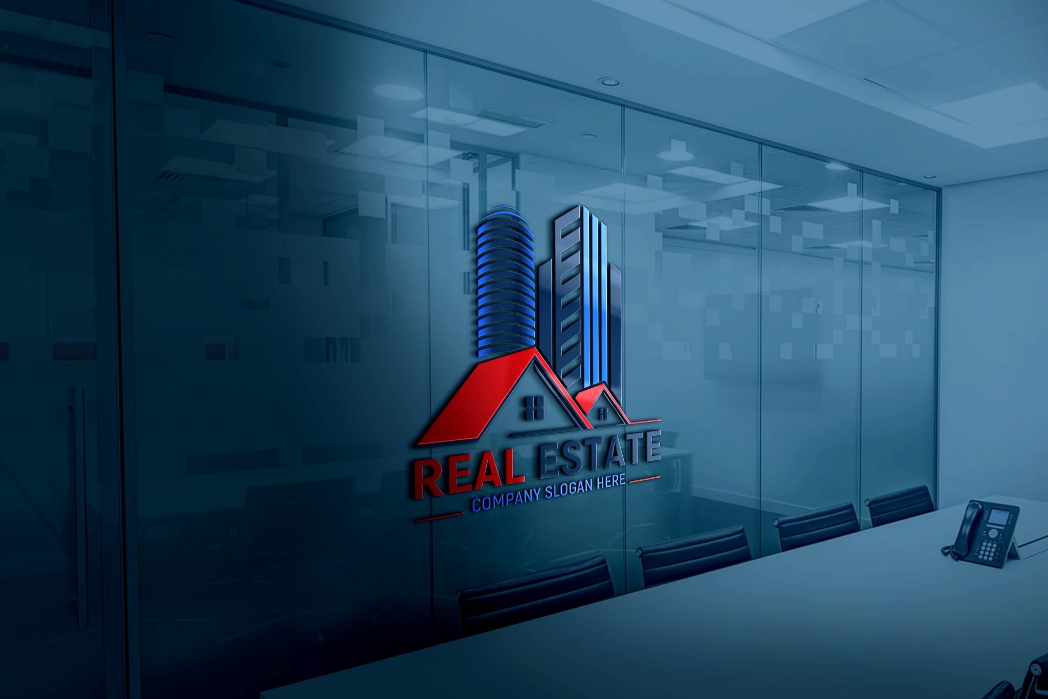 Editable Real Estate Logo Design – GraphicsFamily