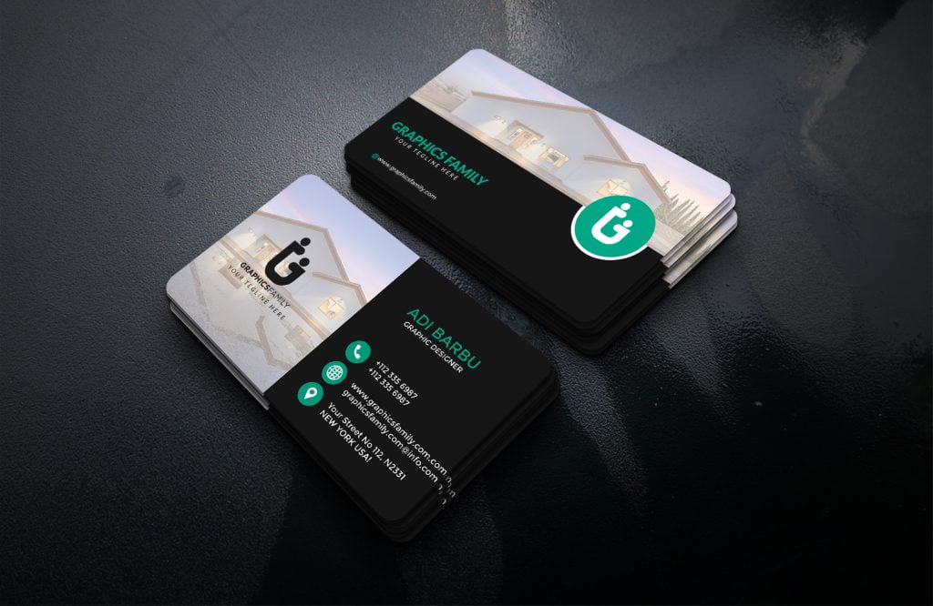 Free Editable Visiting Card Design for Photoshop – GraphicsFamily