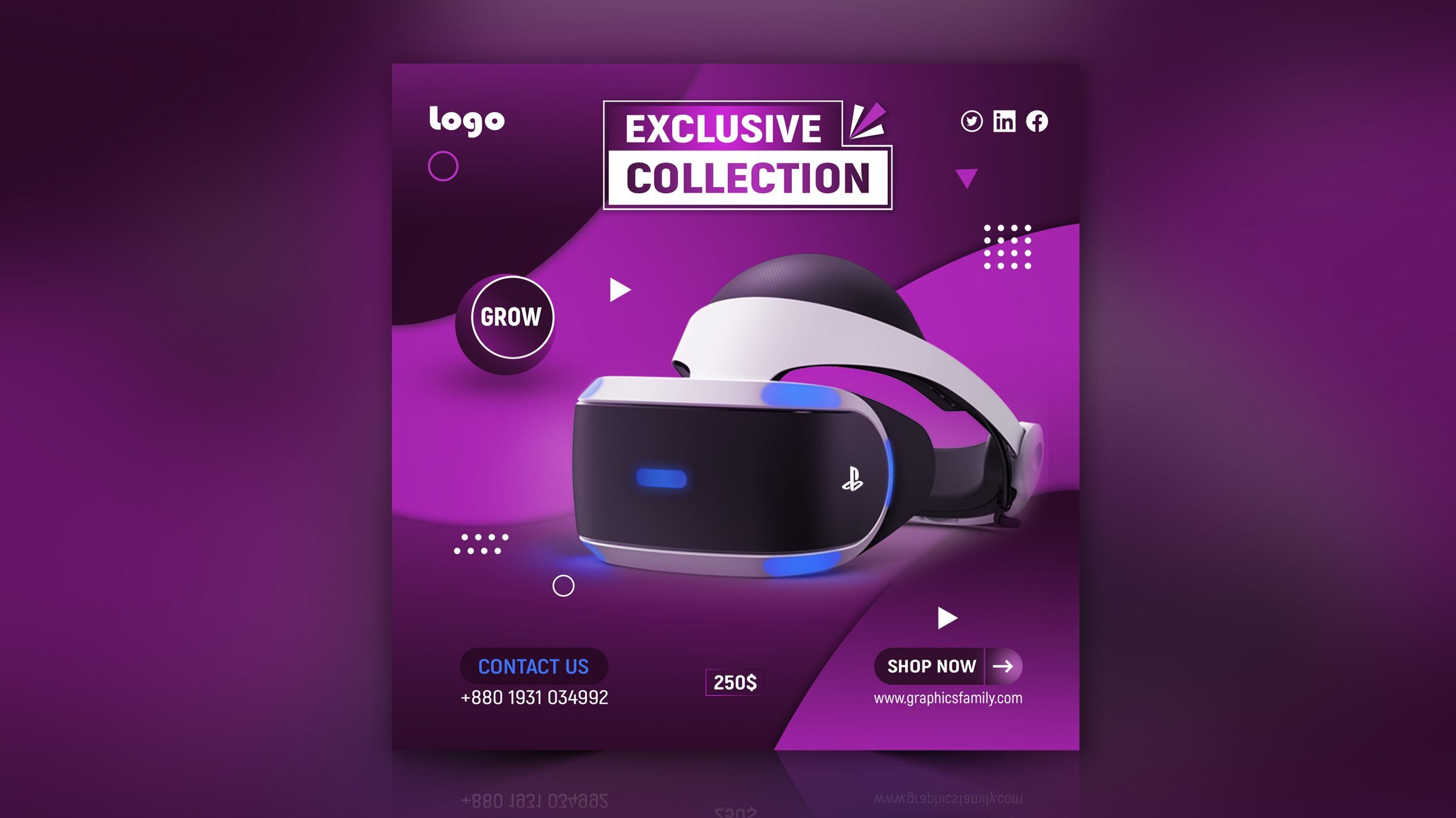 Free Photoshop Creative Instagram Post Design Template GraphicsFamily