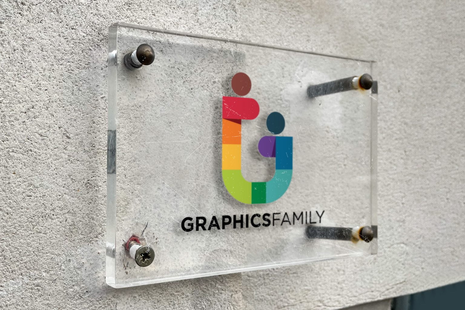 Glass Board Logo Mockup – GraphicsFamily